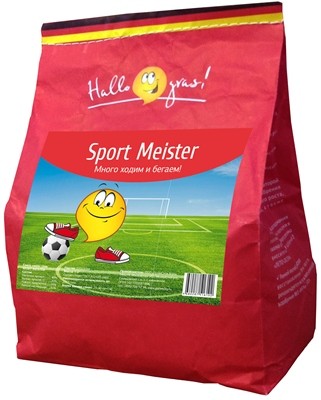Купить газон Спортивный Sport Meister. Семена газонных трав.