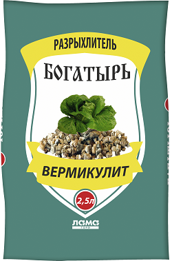 Купить рассаду Вермикулит «Богатырь разрыхлитель», 2.5л. Рассада цветов ...
